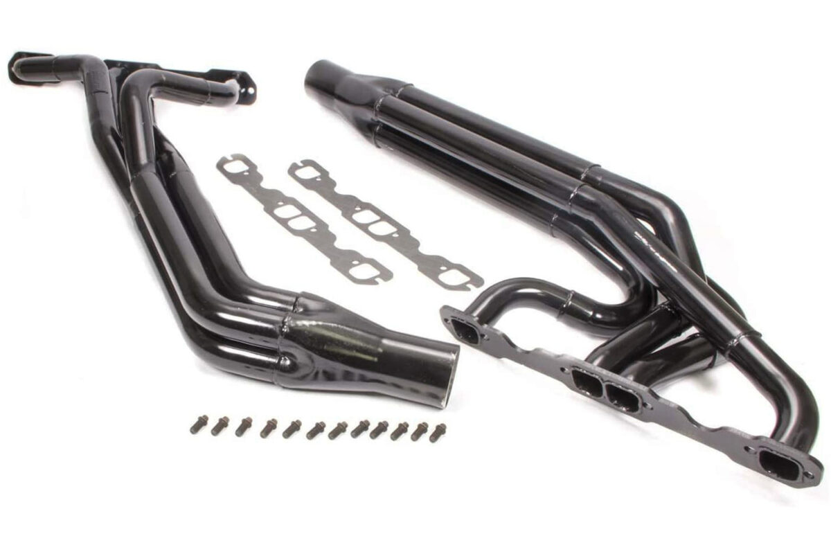 SCHOENFELD Dirt Late Model Headers 604 Crate 3 Step 180-606LV23GCM-3