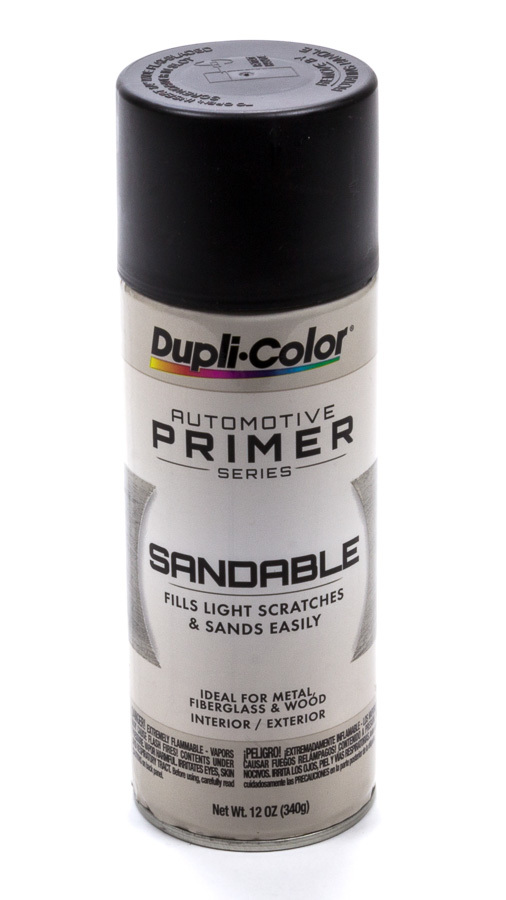 DUPLI-COLOR/KRYLON Black Hot Rod Primer 12oz DAP1698