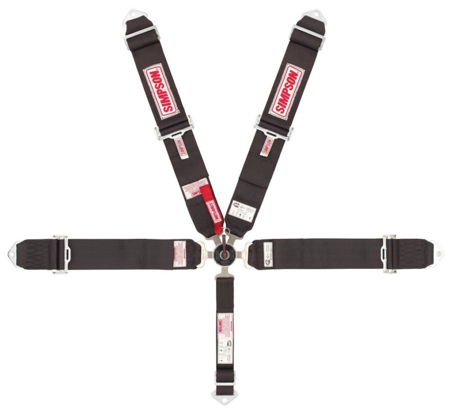SIMPSON SAFETY 5pt Harness System CL P/U B/I Ind 29104BK