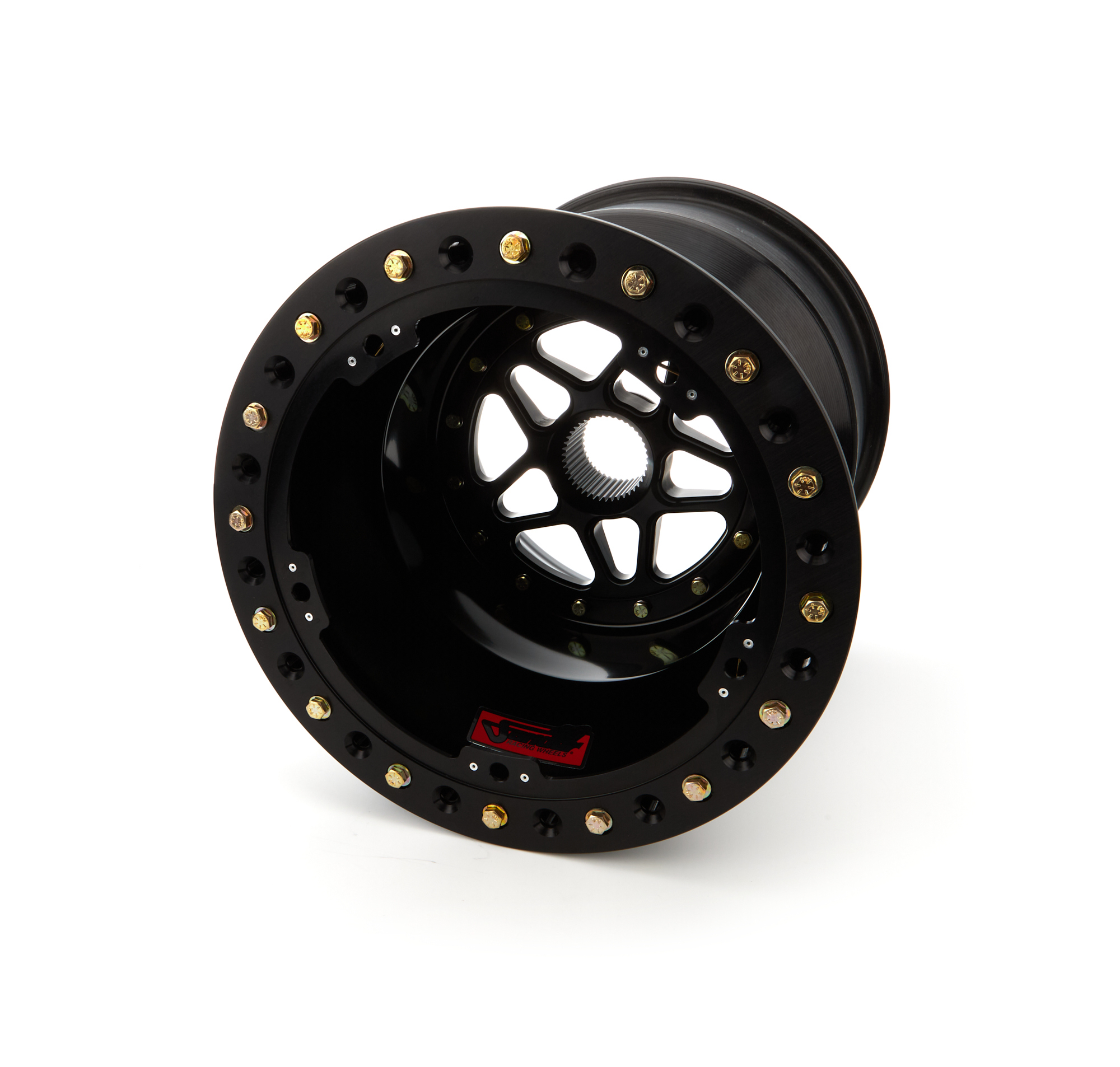 SANDER ENGINEERING Sprint Wheel 15x17 7in BS Outside Lock Black S15-177 ...