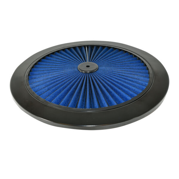 SPECIALTY PRODUCTS COMPANY Air Cleaner Top 14in Flow-Thru Blue Filter ...