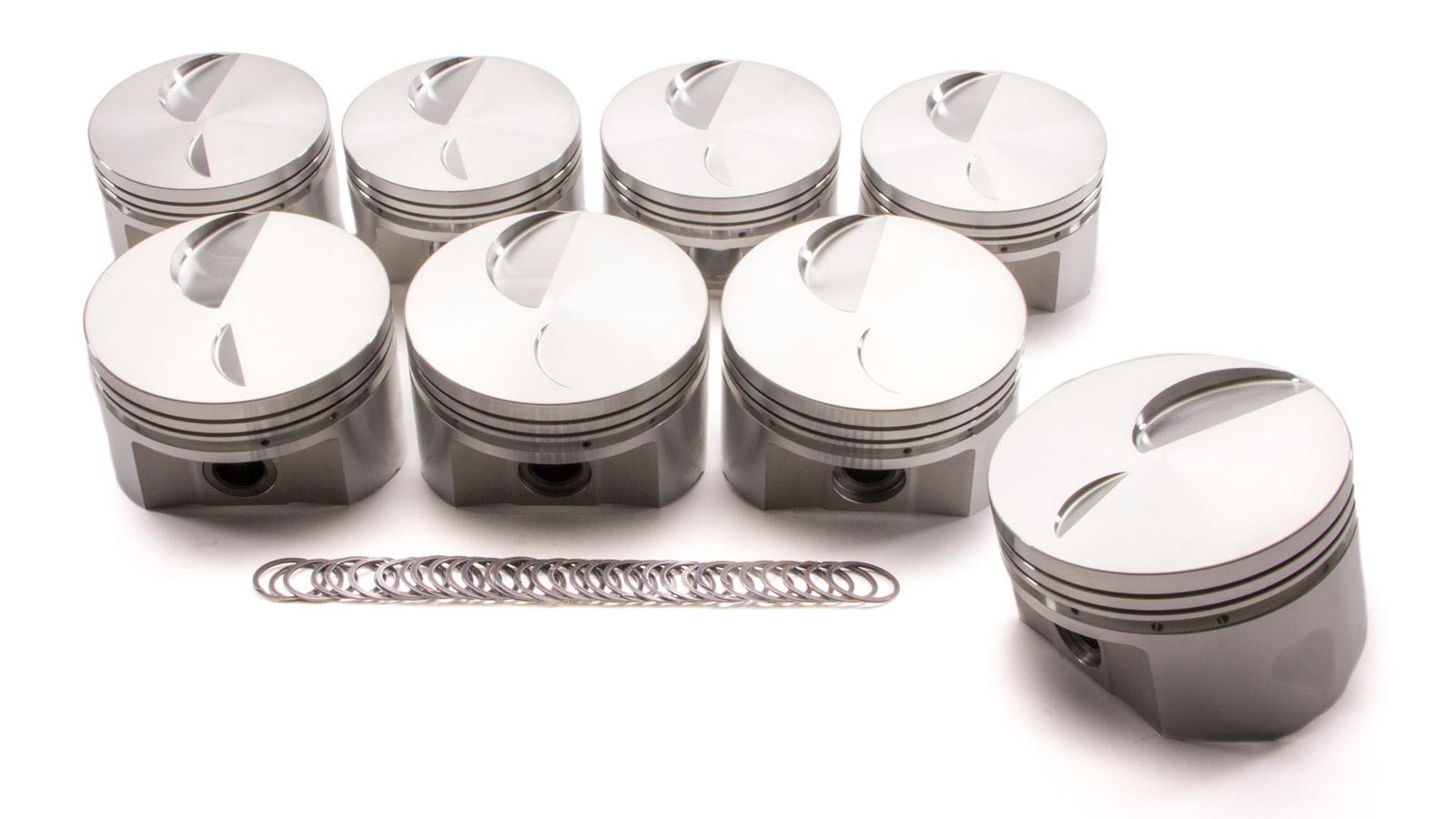 SPORTSMAN RACING PRODUCTS BBF Flat Top Piston Set 4.390 Bore -3cc 150723