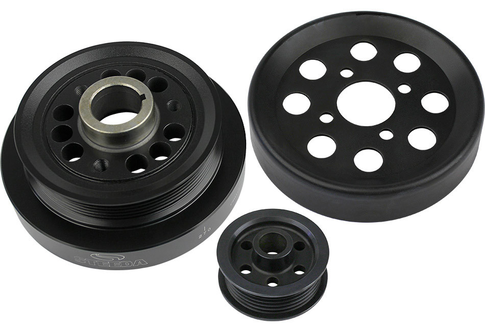STEEDA AUTOSPORTS Underdrive Pulleys 01 Cobra/03-04 Mach I 701-0004