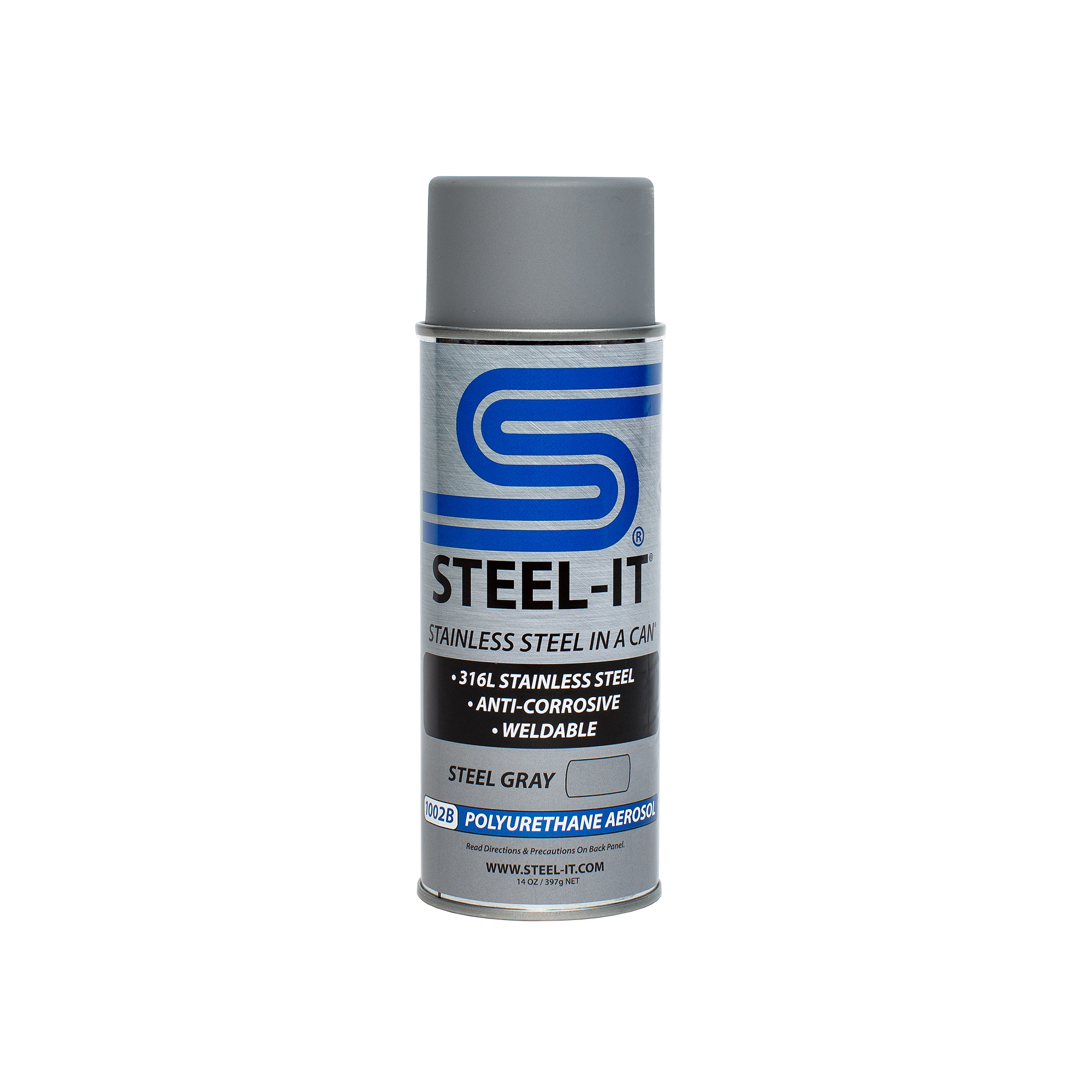 STEEL-IT Steel Gray Polyurethane 14oz Can STL1002B