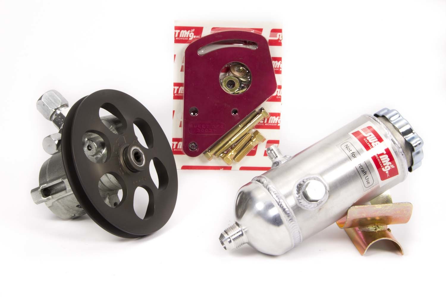 SWEET Power Steering Kit with Steel Pump Block Mnt 305-70349