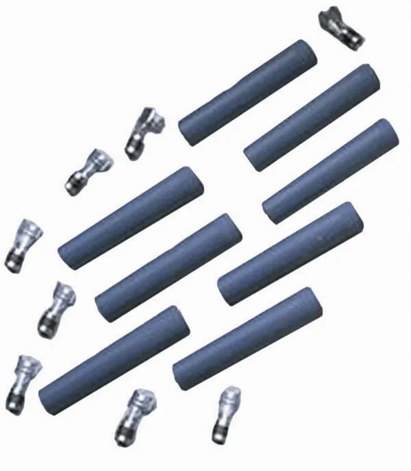 TAYLOR/VERTEX 180 Degree Spark Plug Boot/Terminal Kit 46063