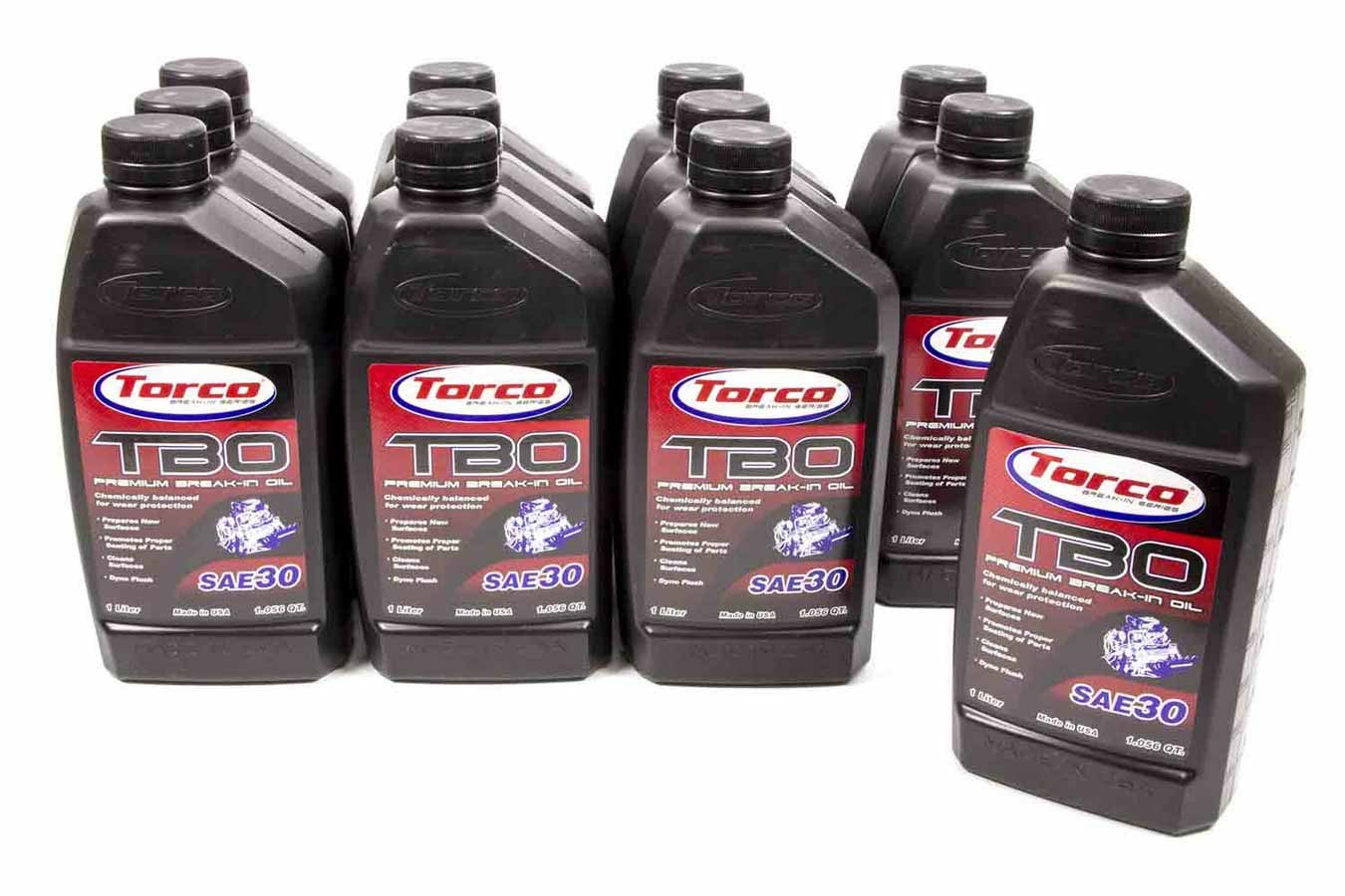 TORCO TBO 30w Premium Break-In Oil Case/12-1 Liter A100030C