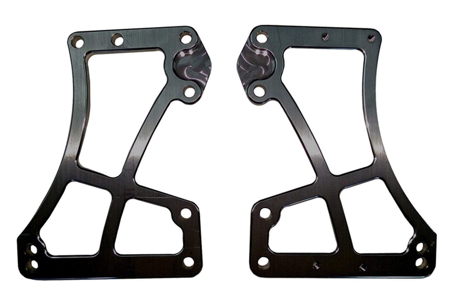 TRIPLE X RACE COMPONENTS Sprint Car Front Motor Plate Two Piece Black ...