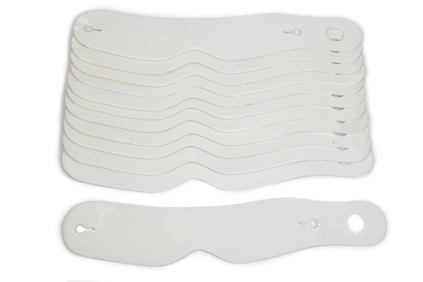 ULTRA SHIELD Tearoffs 11.5in Straight Notched RX / Bandit 1204