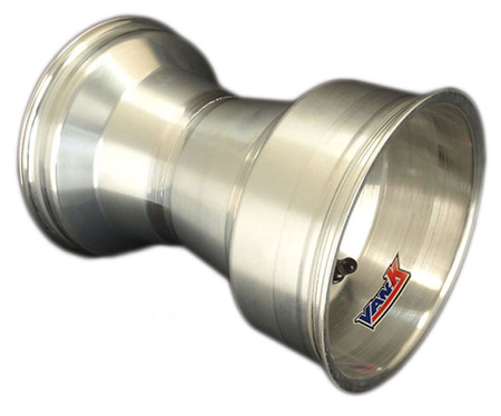 VAN-K WHEELS Wheel 6x6 x 2.5in BS Mini Wedge Machined 326.6600.25