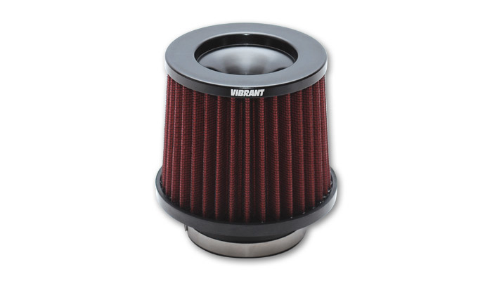 VIBRANT PERFORMANCE The Classic Performance Air Filter 3In Inlet ID 10923