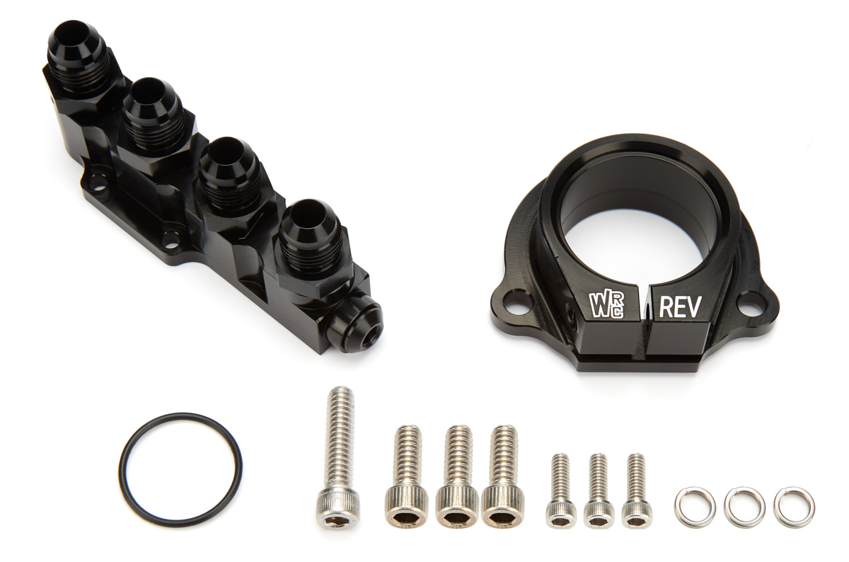 WATERMAN RACING COMP. Sprint Car Fuel Pump Fitting Kit w/Manifold WRC-45202