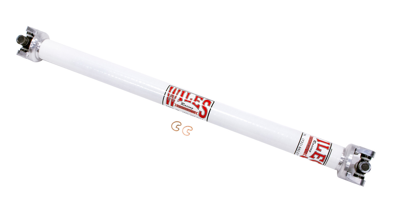 WILES RACING DRIVESHAFTS C/F Driveshaft 2-1/4in Dia 32-1/2in Long CF225325