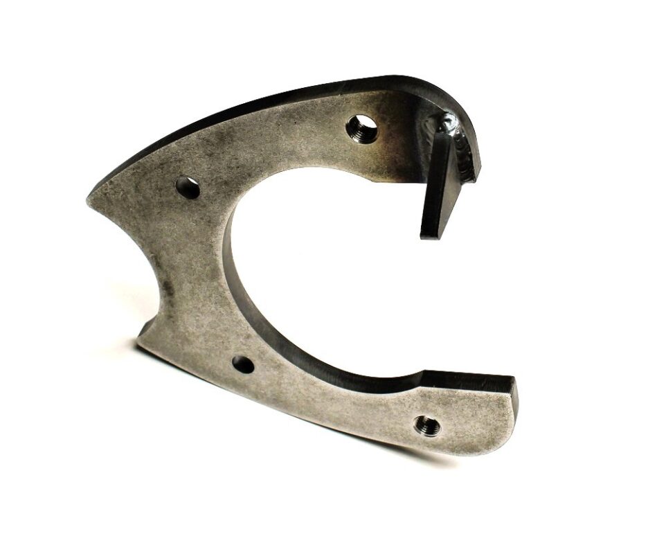 WEHRS MACHINE Caliper Mount Weld-On Metric R/R WM200-18-W-L