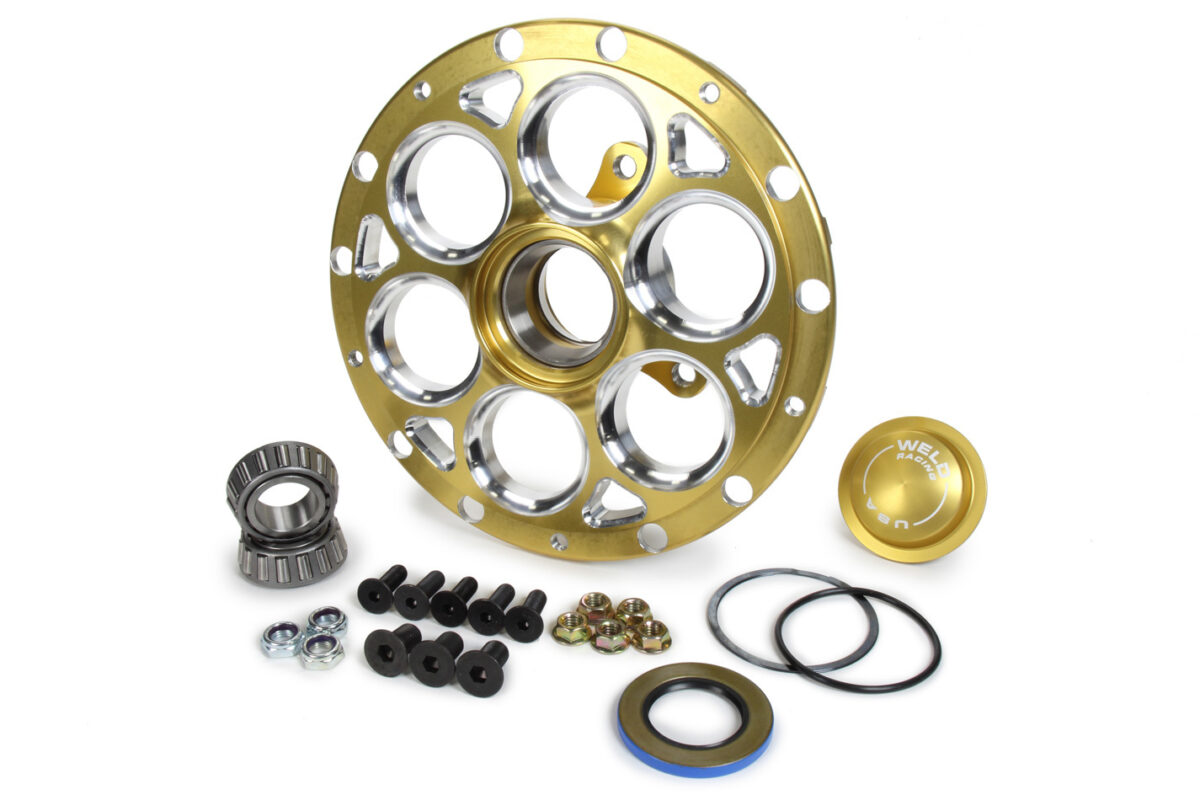 WELD RACING Hub L/W 13/15 Straight Shaft w/3 Lug Rotor Mt C8088-LT