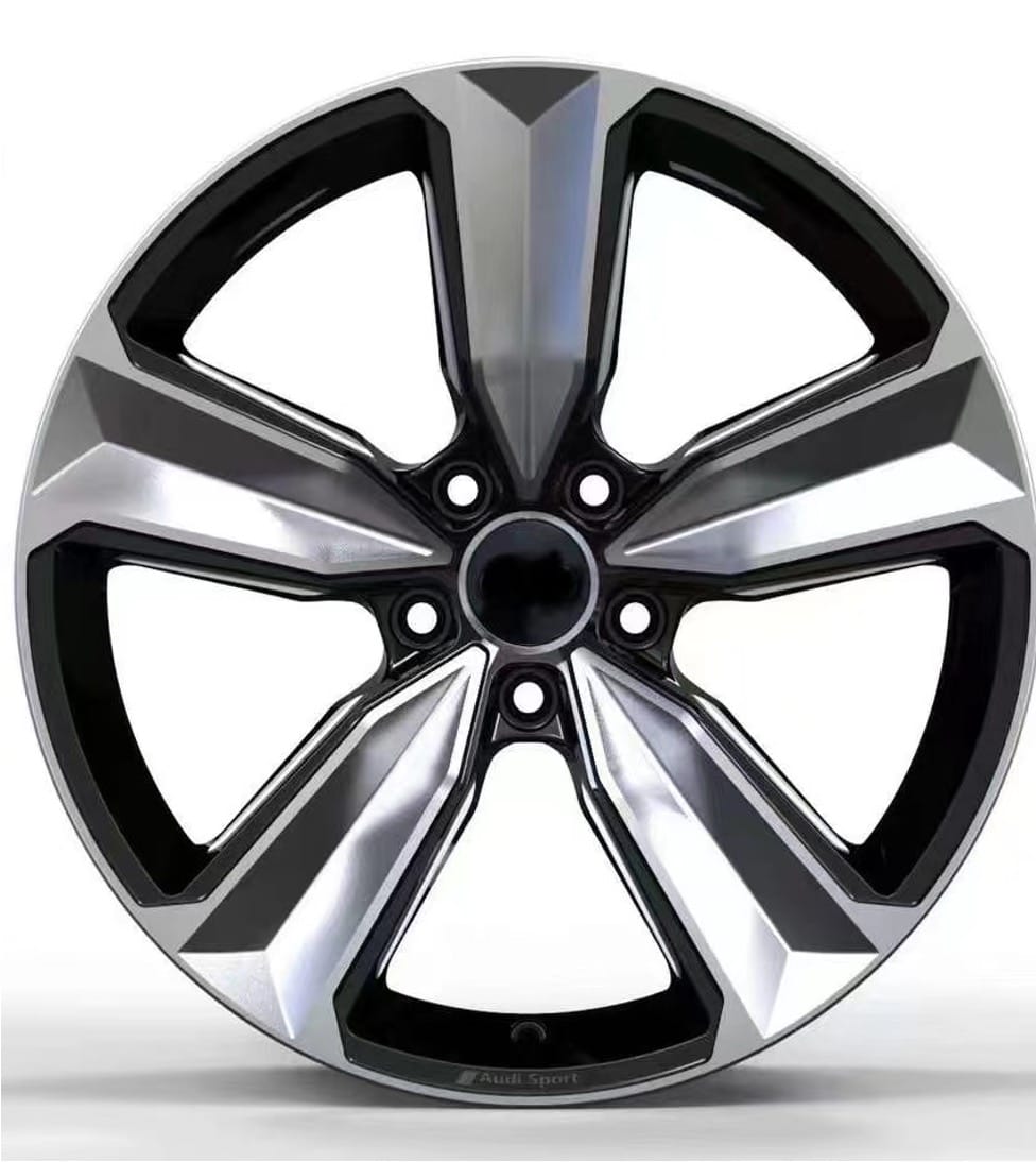 18X8.0 WF Aftermarket Wheel ML0105-3 Glossy Black 5X112/66.56, ET 35 mm