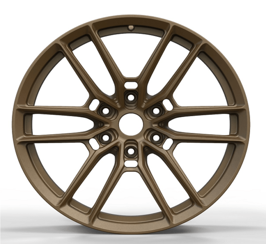 22X9.5 WF Aftermarket Wheel ML0266-4 Glossy Black 6X139.7/100, ET 15 mm