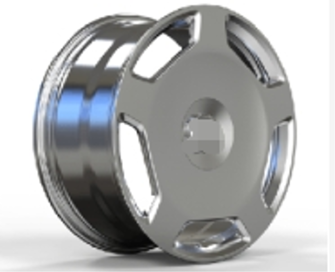 18X8.0 WF Aftermarket Wheel ML0013-1 Polish 5X112/66.45, ET 40 mm