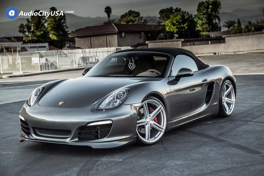 Porsche Boxster 981 Grey Stance SF08