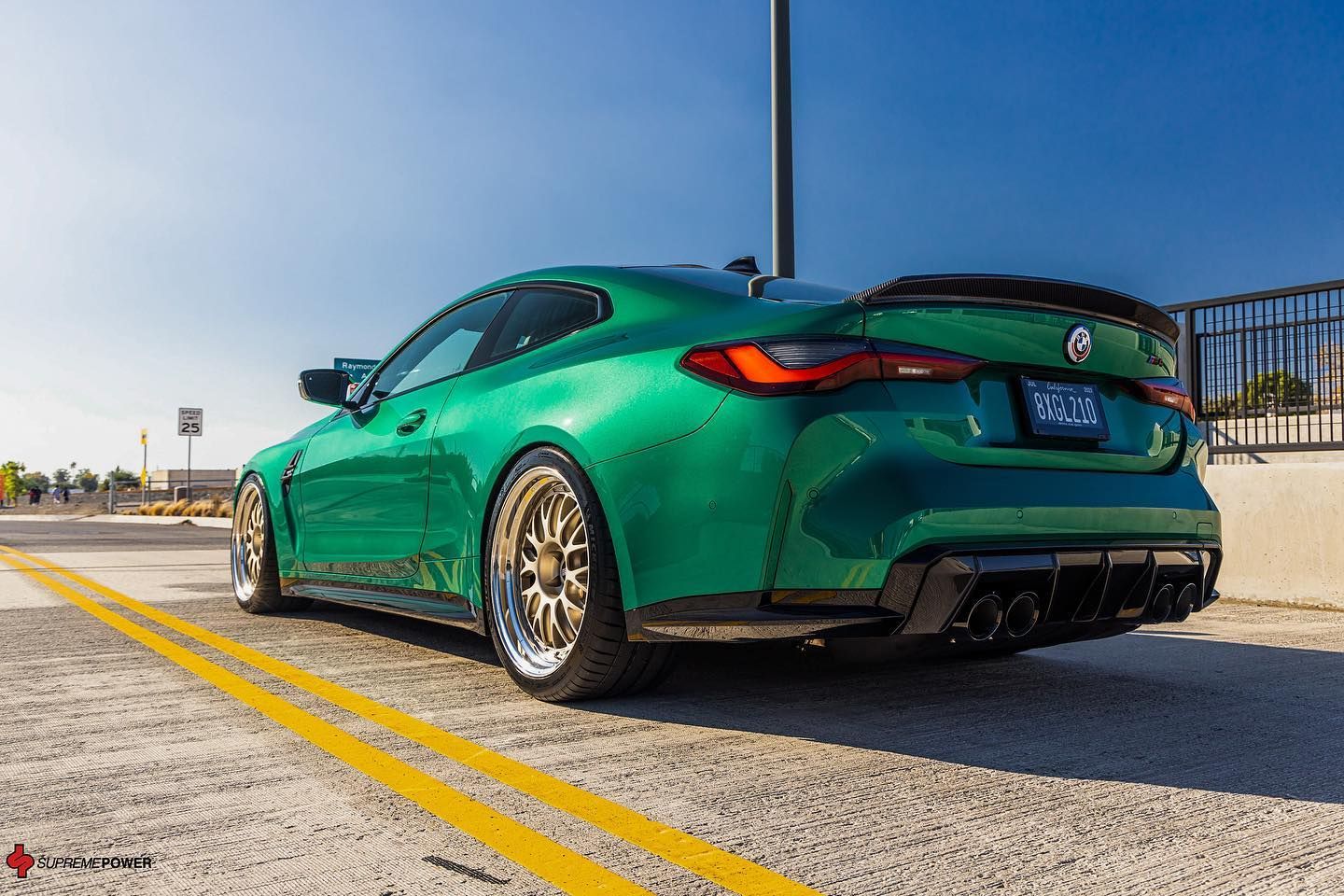 BMW M4 G82 Green BBS E89