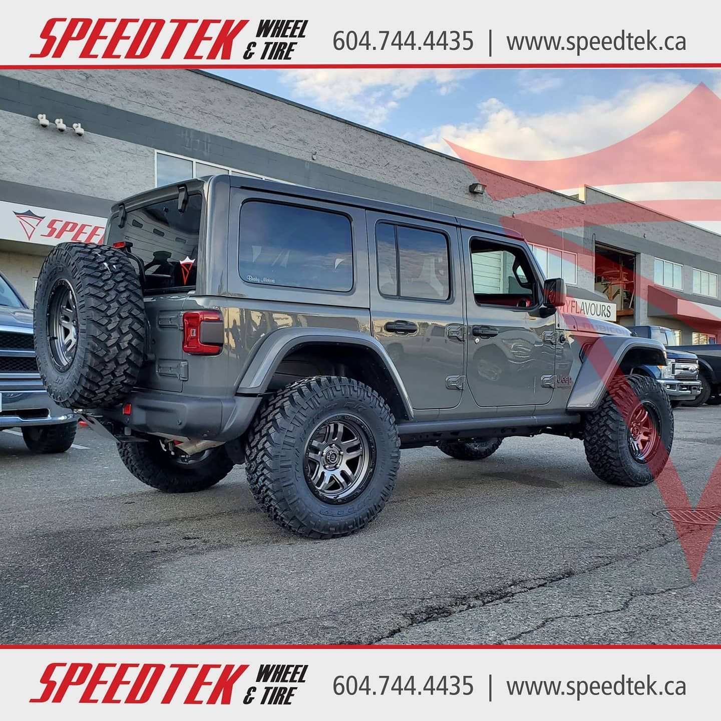 Jeep Wrangler Rubicon JL Grey Fuel Off-Road Anza D558