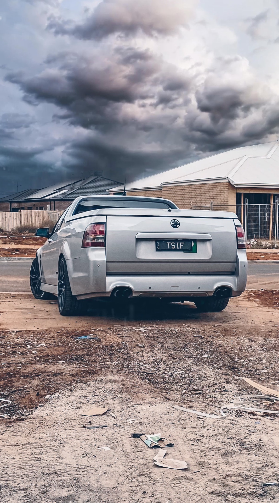 Holden Commodore VF Ute Silver Hussla Medusa