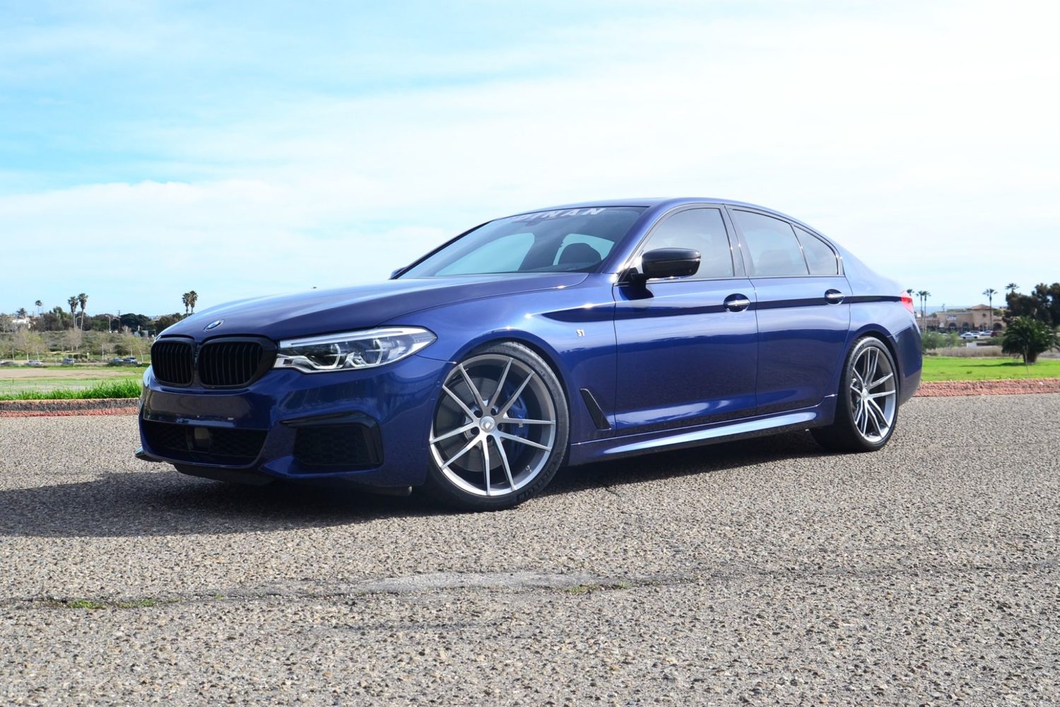 BMW 5 Series G30 Blue Forgeline AR1 | Wheel Front