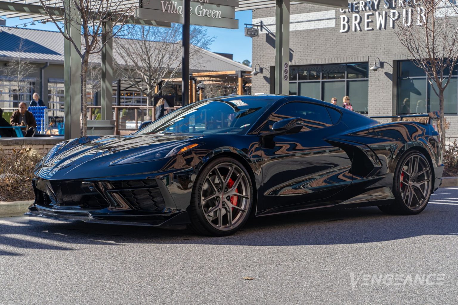 Chevrolet Corvette C8 Stingray Black Forgeline VX1R | Wheel Front