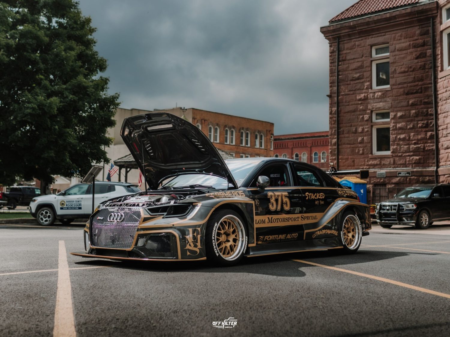 Audi RS3 8V Sedan Black Forgeline GW3R | Wheel Front