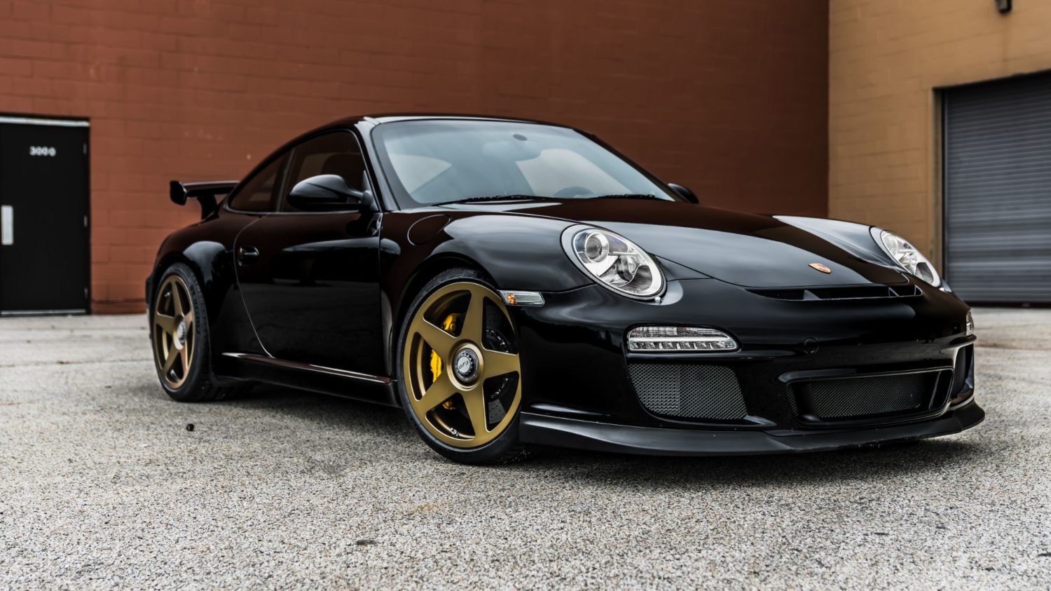 Porsche 911 GT3 997 Black Forgeline FF1 | Wheel Front