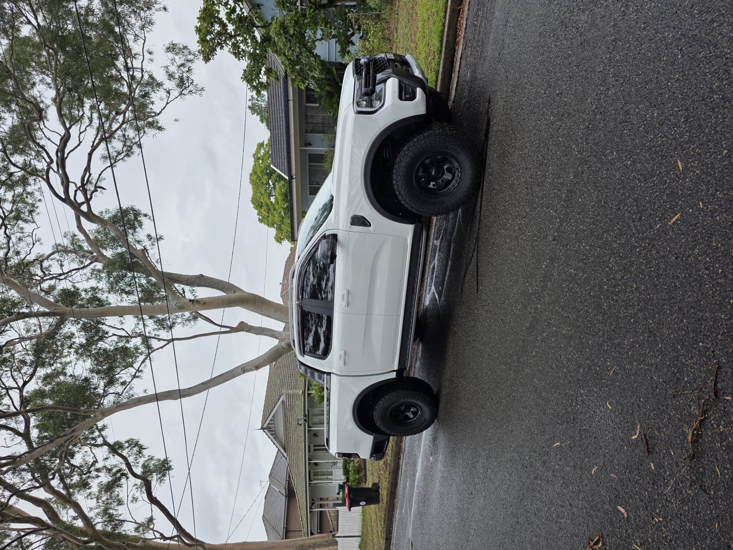 Ford Ranger Next-Gen White With Fuel Off-Road Block D750 Wheel | Wheel ...