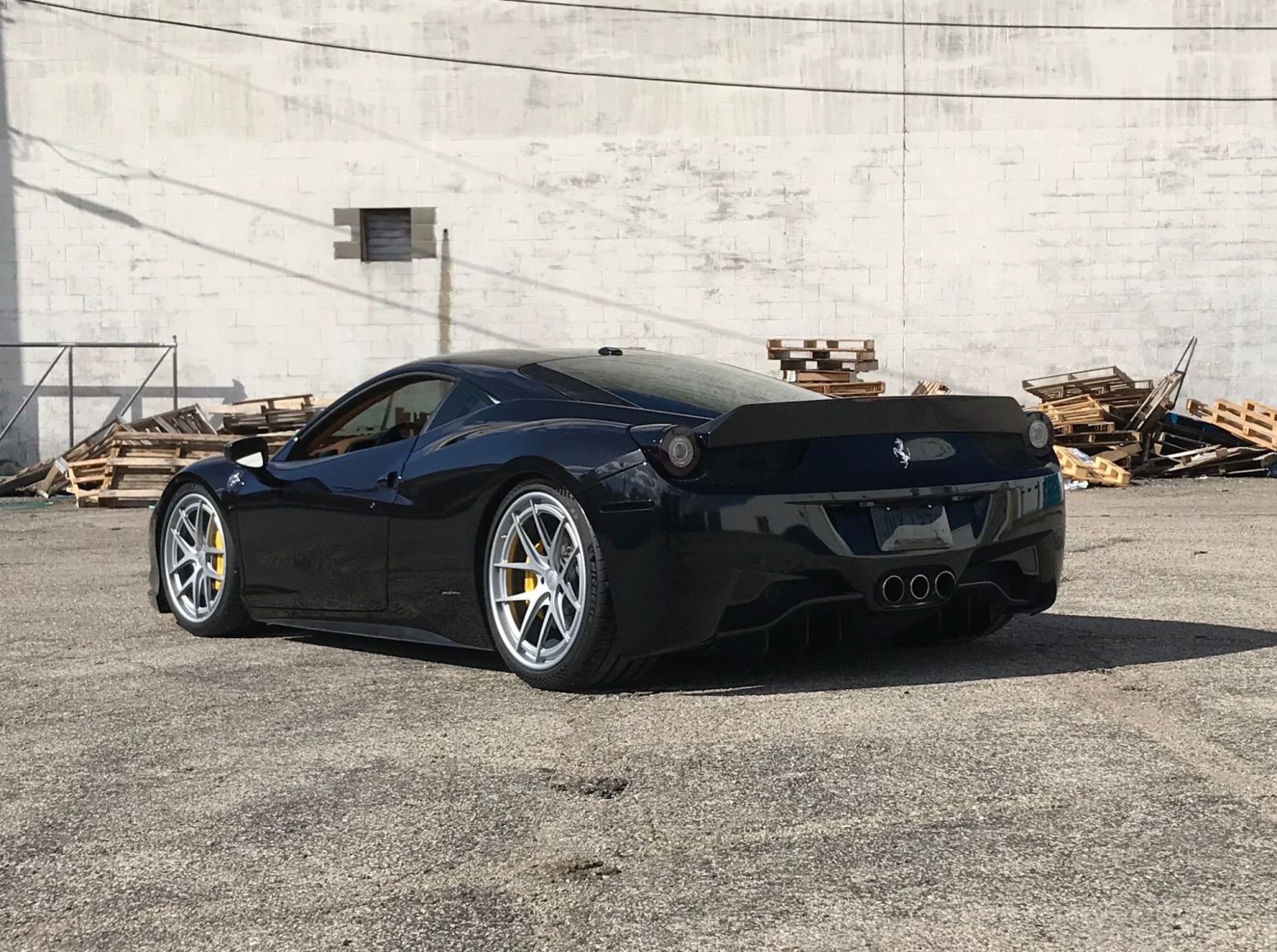 Ferrari 458 Black Forgeline VX3C-SL
