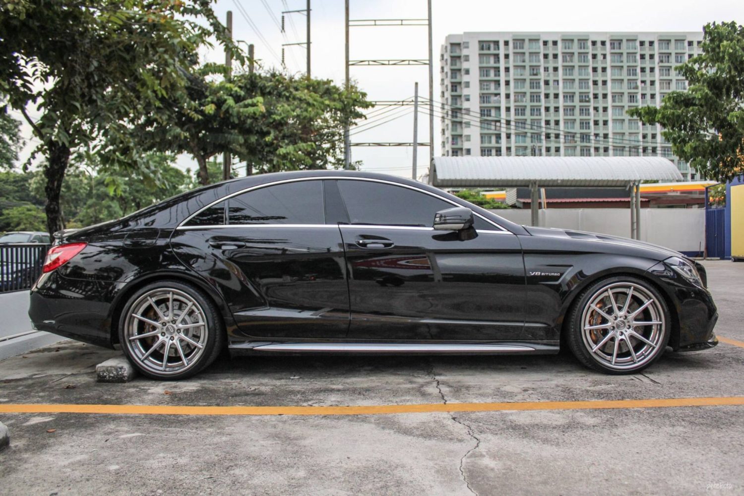 Mercedes-Benz CLS63 AMG W218 Black ADV.1 ADV10 TRACK SPEC SL | Wheel Front