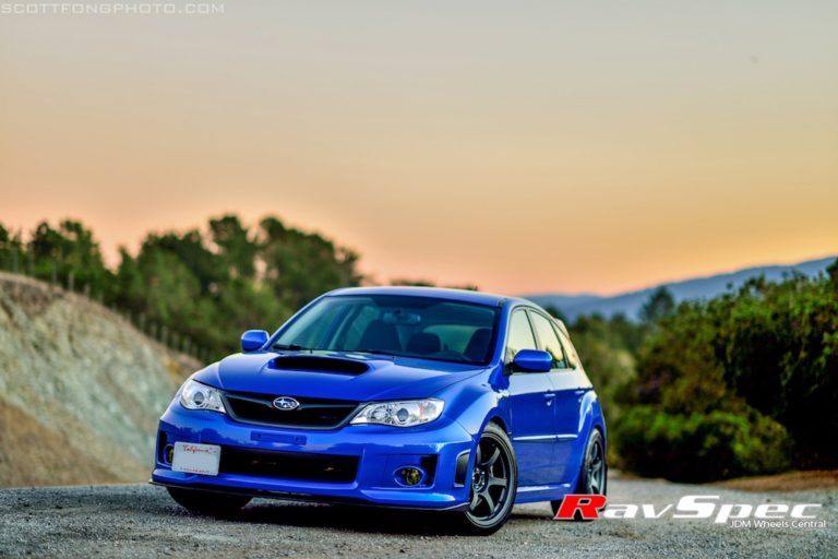 Subaru WRX/STI GE/GV/GH/GR Blue Rays Gramlights 57DR | Wheel Front