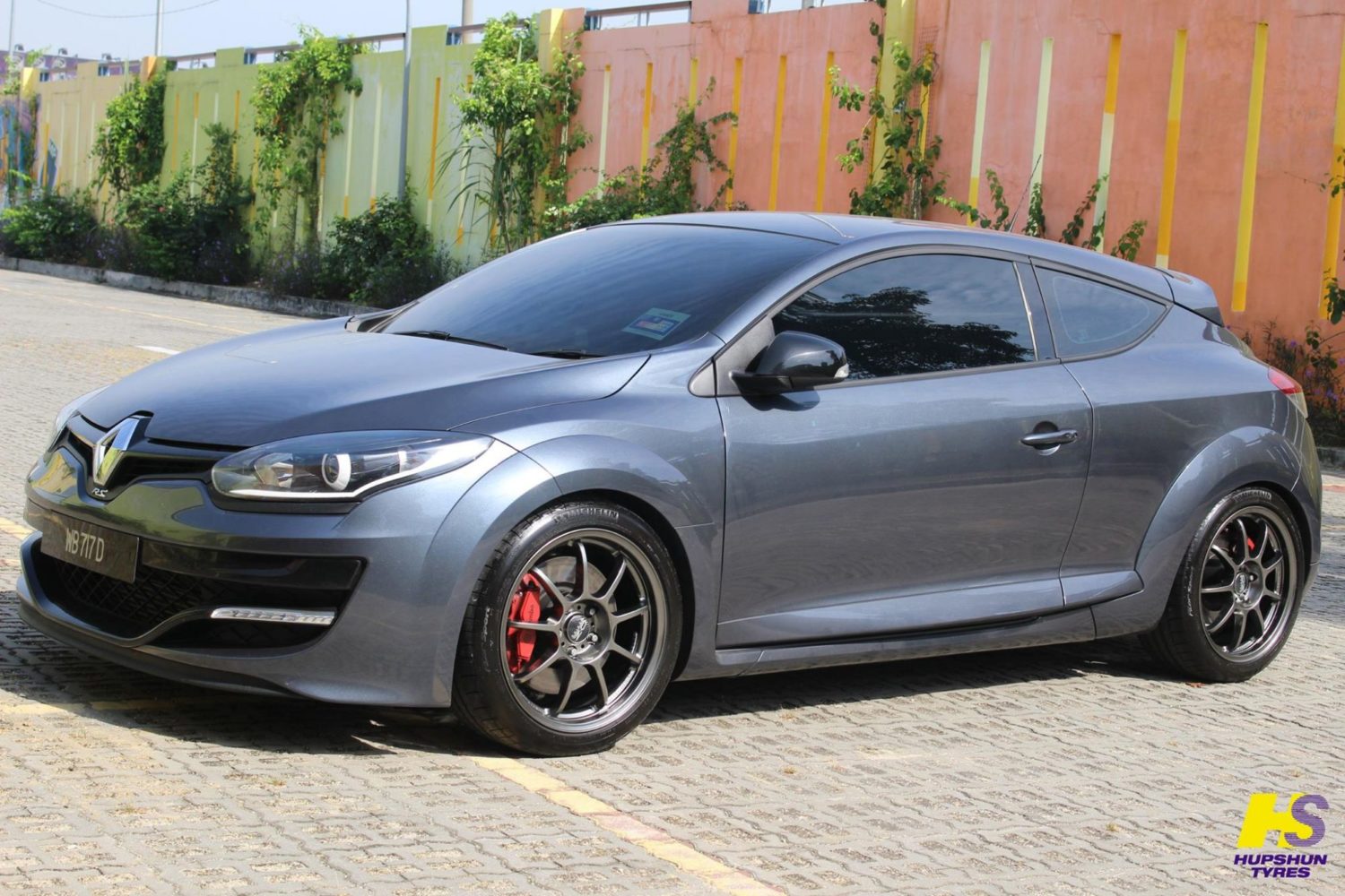 Renault Megane RS Grey OZ Alleggerita HLT | Wheel Front