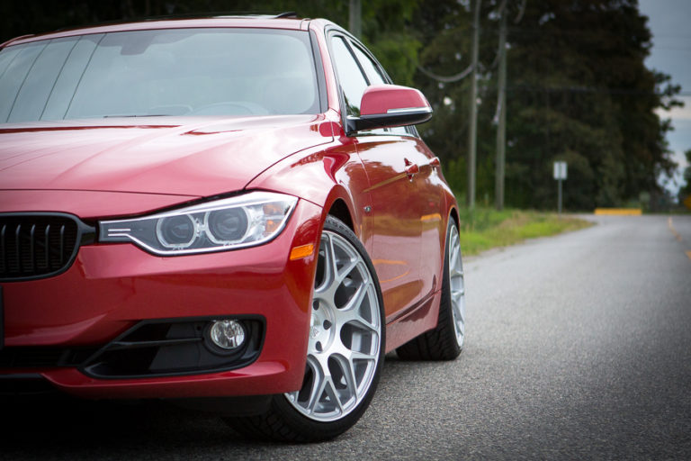 BMW 3 series F30 Red Avant Garde M590 | Wheel Front
