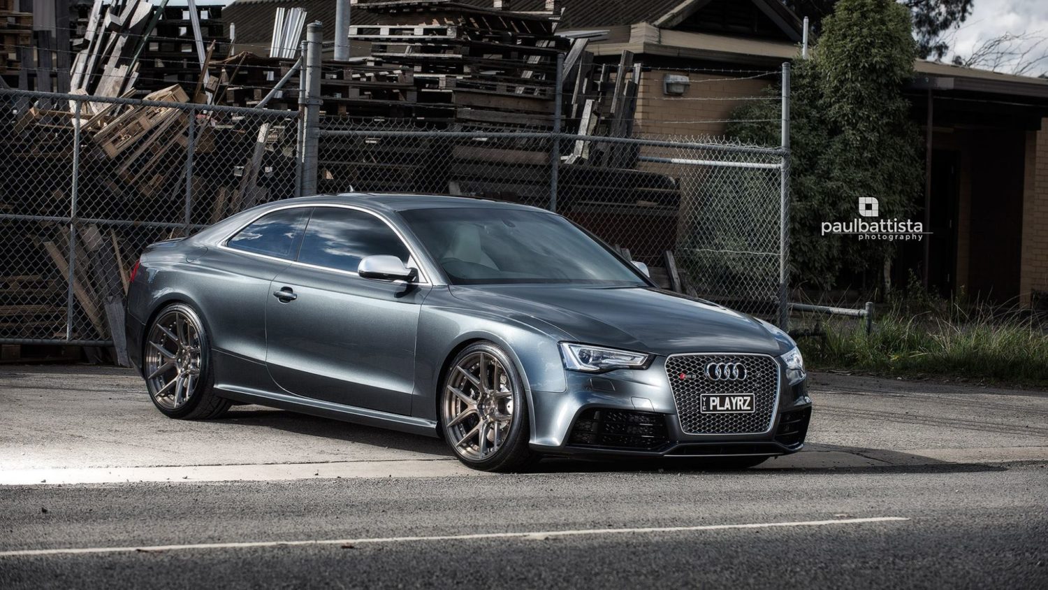 Audi RS5 B8 Grey BC Forged HCS02S | Wheel Front