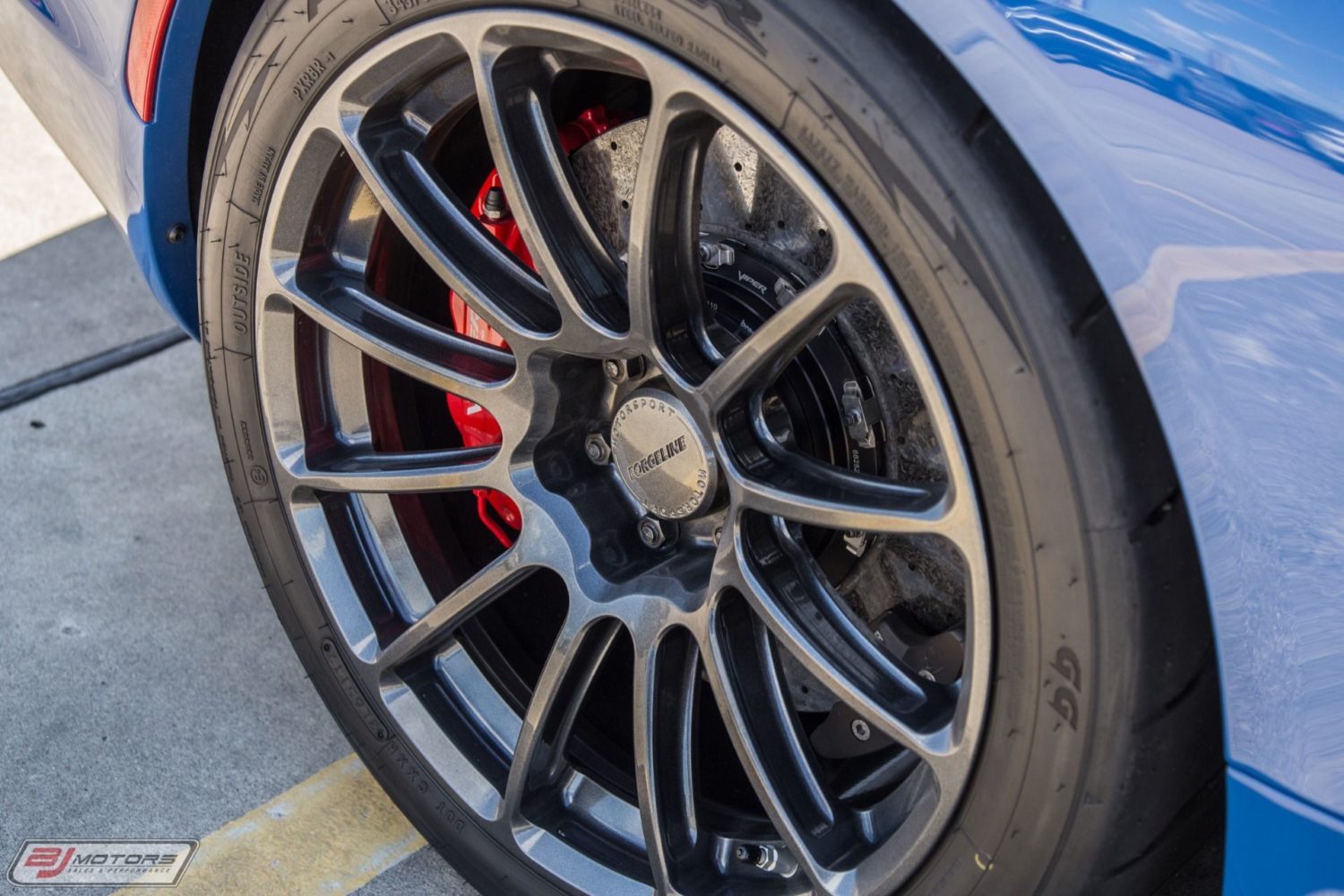 Dodge Viper Blue Forgeline GTD1-Viper | Wheel Front