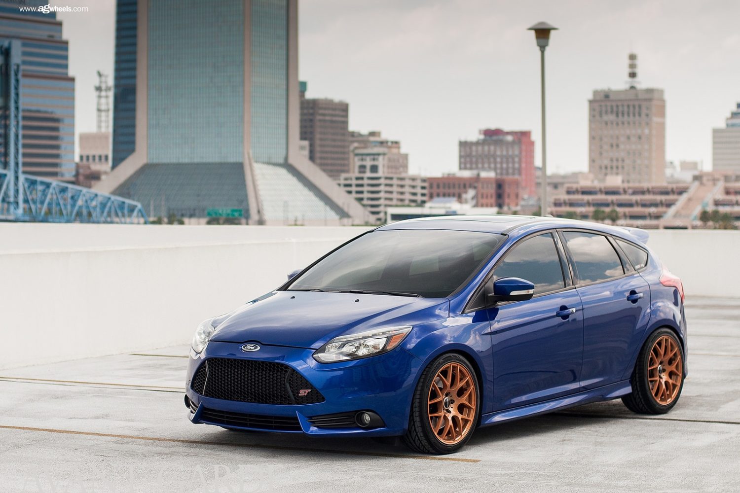 Ford Focus ST Mk3 Blue Avant Garde M310 | Wheel Front