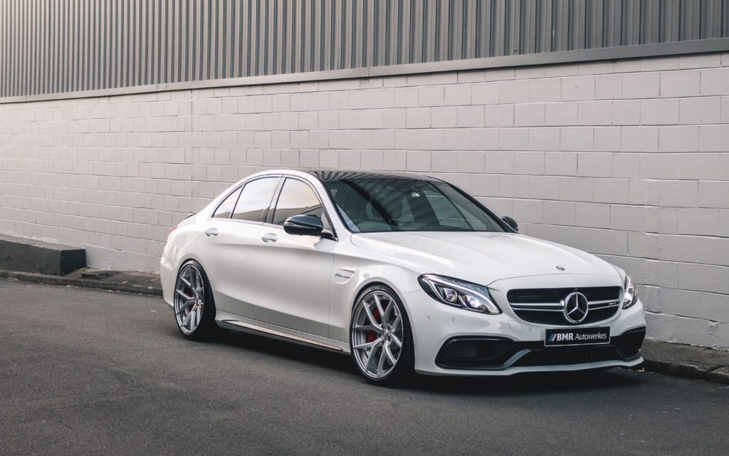 Mercedes-Benz C63 W205 White BC Forged HCS21 | Wheel Front