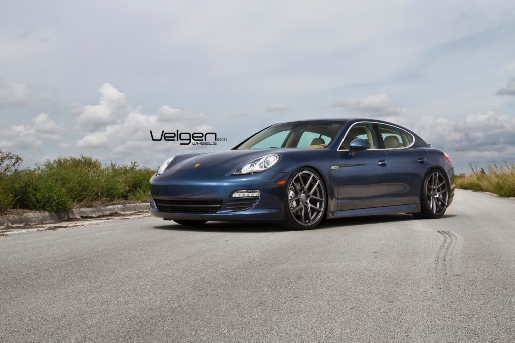 Porsche Panamera Blue Velgen VMB5 | Wheel Front