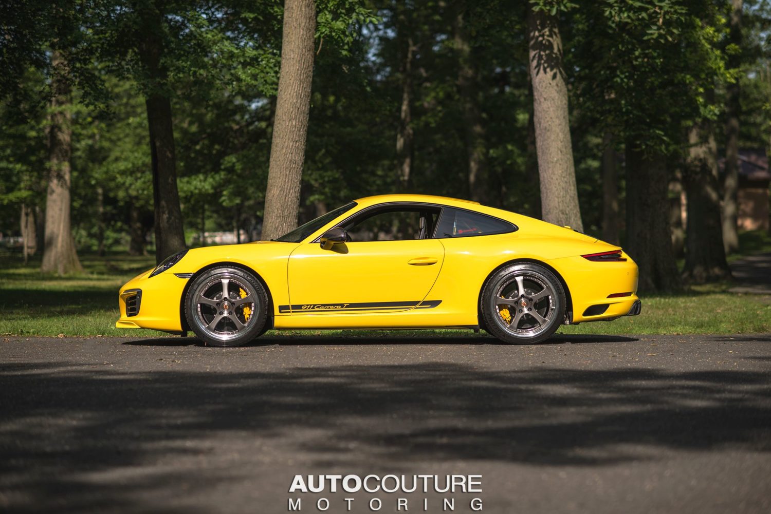 Porsche 911 Carrera 991 Yellow Forgeline RS3 | Wheel Front