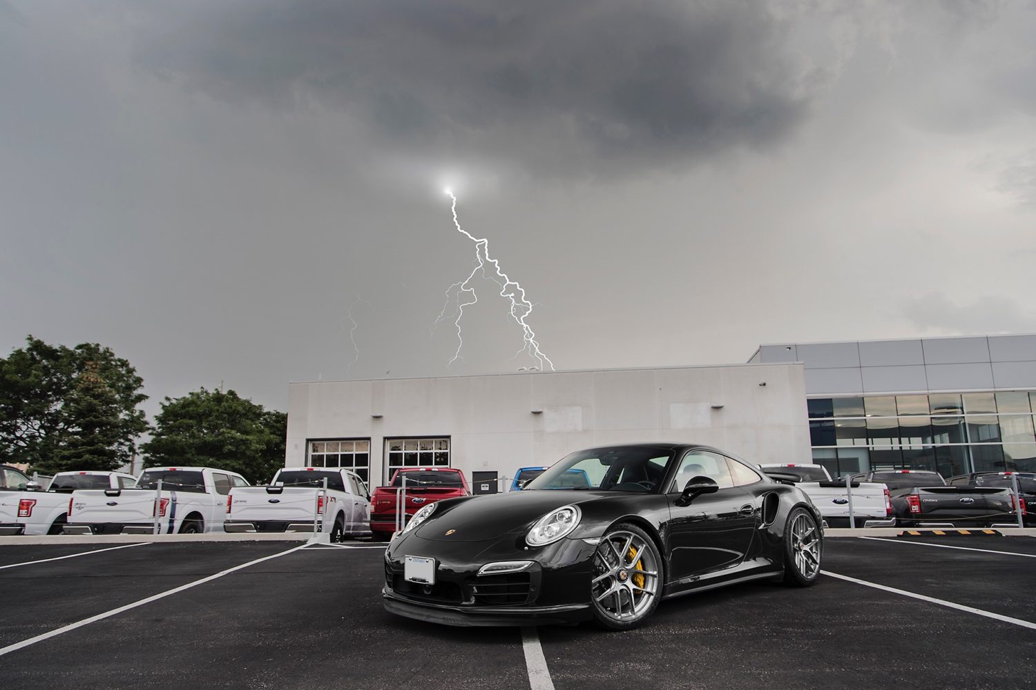 Porsche 911 Turbo 991 Black Forgeline VX1R | Wheel Front