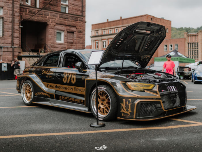 Audi RS3 8V Sedan Black Forgeline GW3R Wheel | Wheel Front