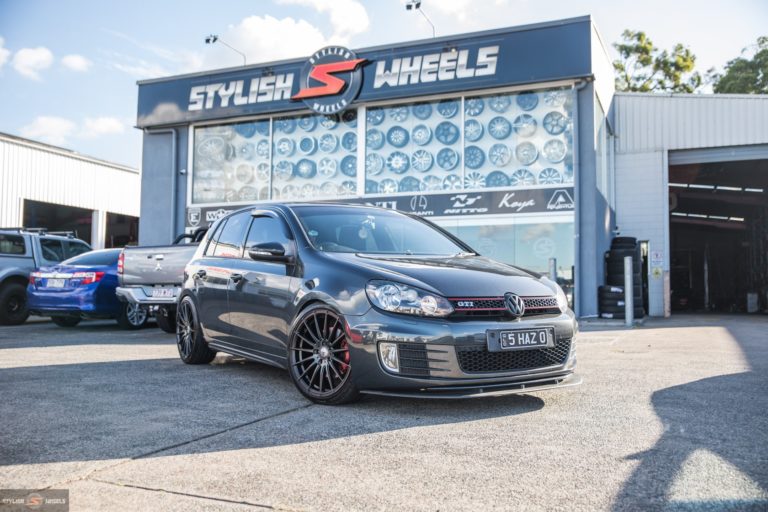 Volkswagen Golf GTI Mk6 Grey Asanti ABL-14 | Wheel Front