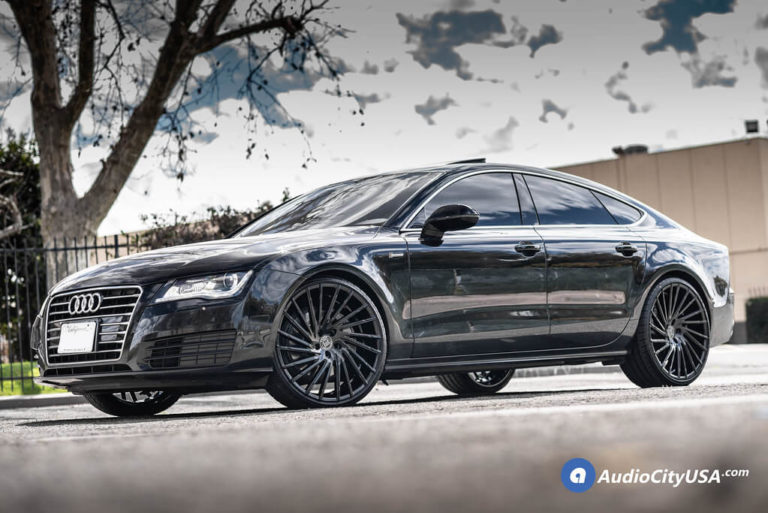 Audi A7 C7 Black Lexani Wraith | Wheel Front