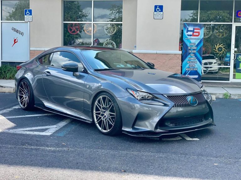 Lexus RC350 Grey Axe CF1 | Wheel Front