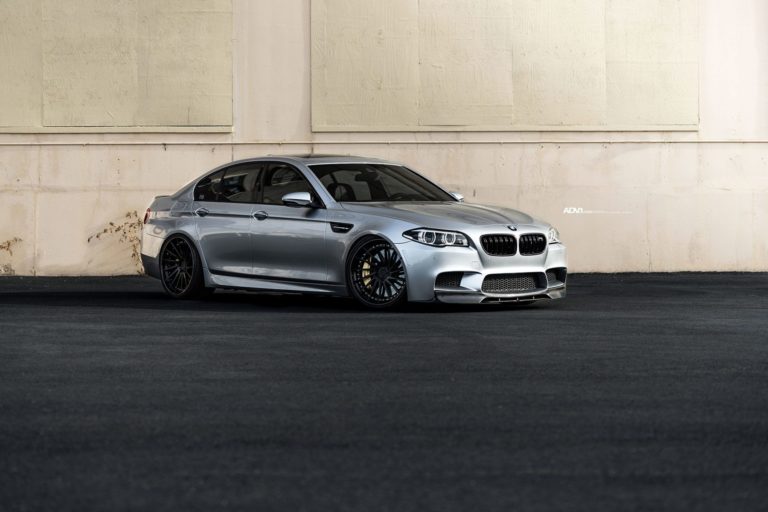 BMW M5 F10 Silver ADV.1 ADV10R TRACK SPEC CS | Wheel Front