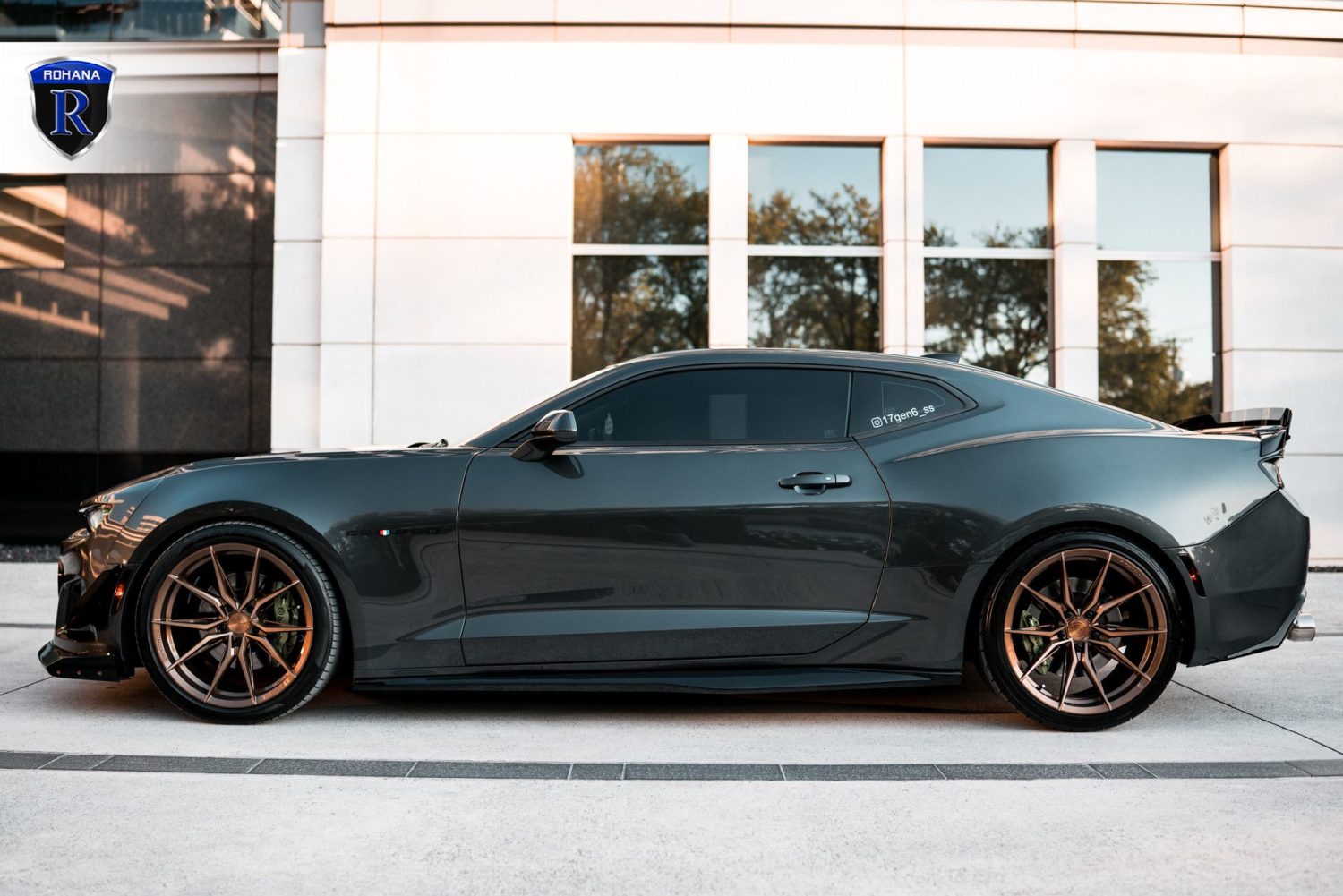 Chevrolet Camaro SS 6th Gen Grey Rohana RFX13 | Wheel Front