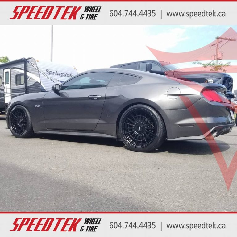 Ford Mustang GT S550 Grey Rotiform LAS-R | Wheel Front